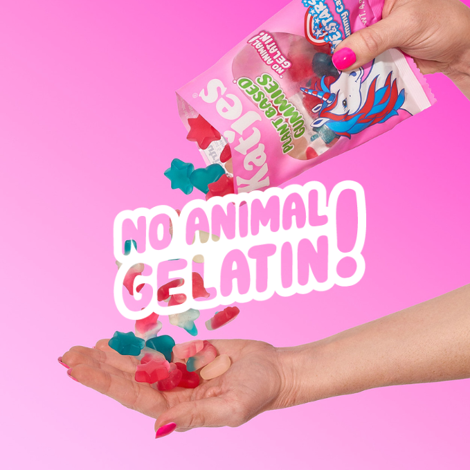 All Plant-Based Gummies: Chewy, Sour, Fruity Tasting Gummy Candy at ...
